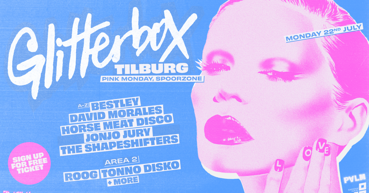 Glitterbox x Pink Monday - Programma | 013 Poppodium Tilburg